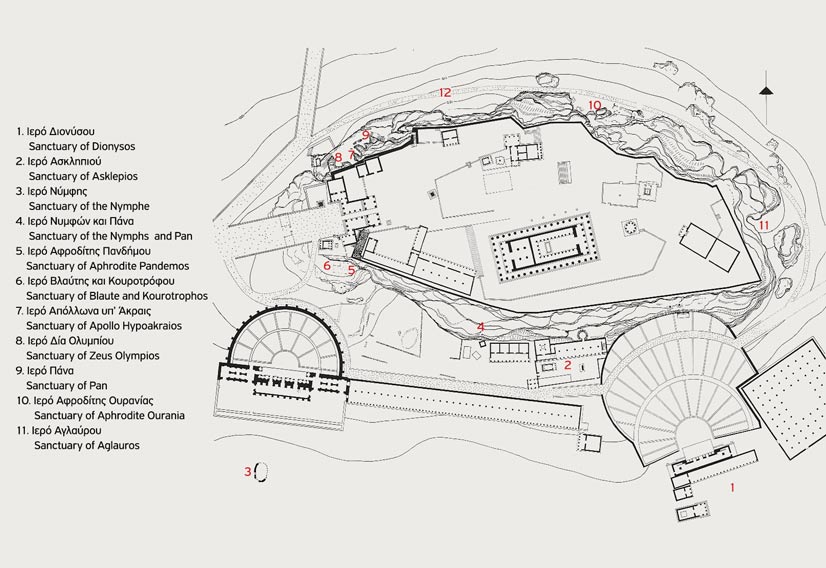 Small sanctuaries on the Acropolis slopes | Acropolis Museum | Official ...